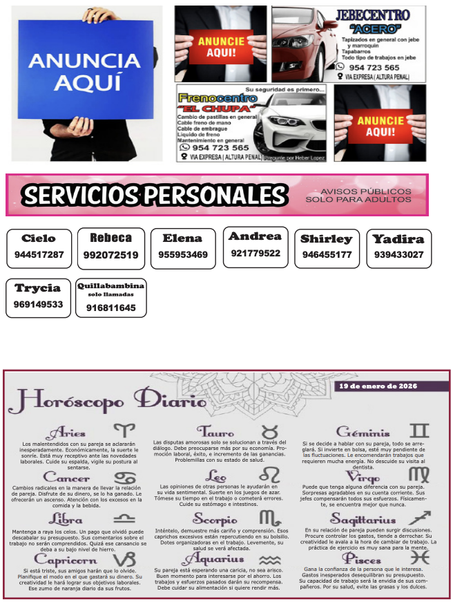 19 de enero - Diario el Sol del Cusco